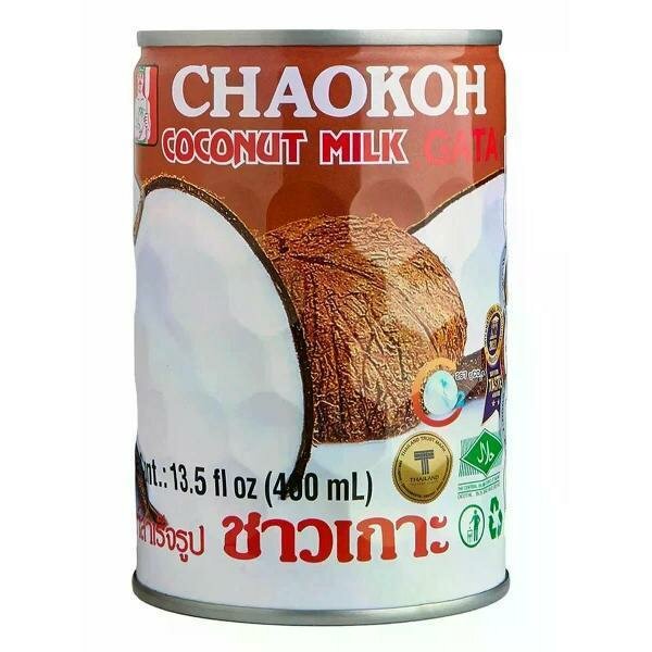 Молоко растительное CHAOKOH Кокосовое, 17-18% жирности, 400 мл