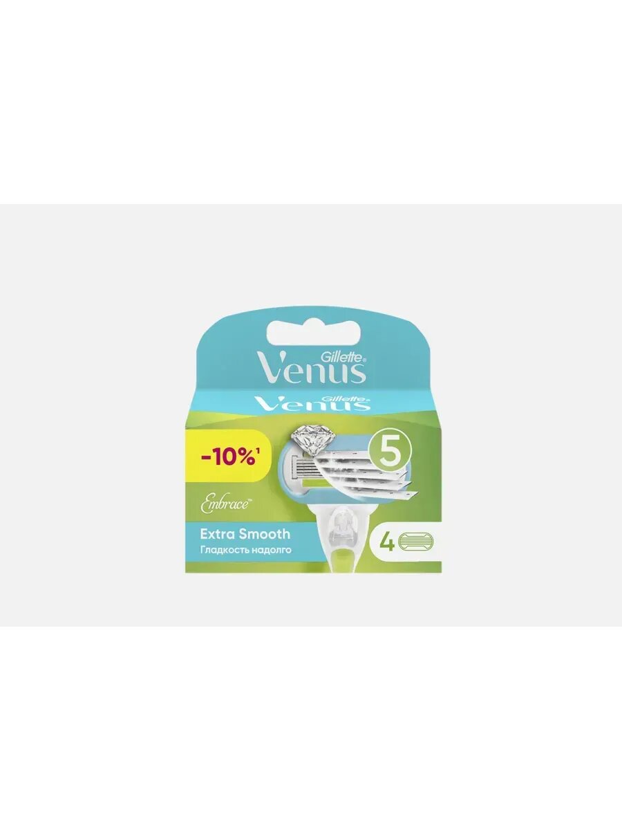 GILLETTE Venus Embrace Сменные кассеты для бритья, 4ш