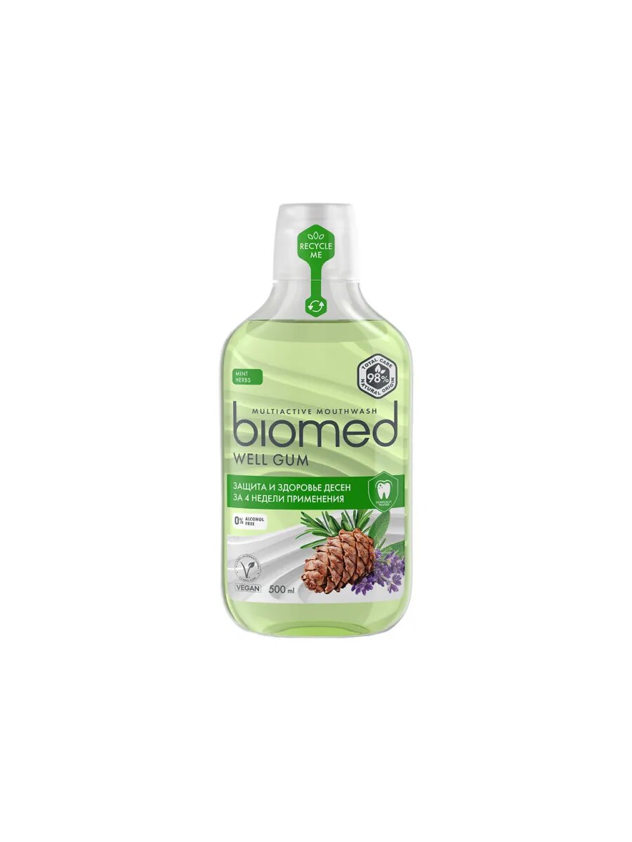 Biomed Ополаскиватель для полости рта комплексный Well Gum 5