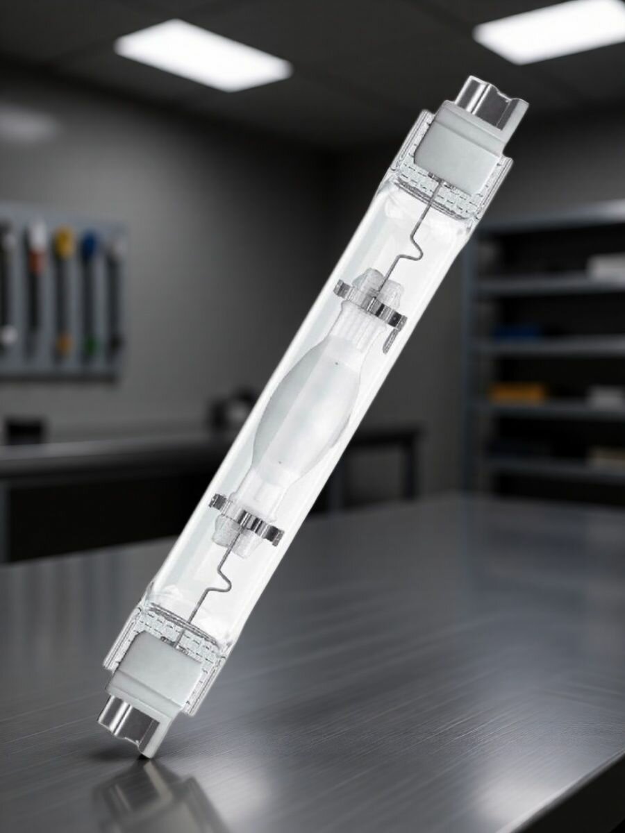 Лампа металлогалогенная OSRAM HQI TS 400/D UVS Fc2 37000lm d31x206 мгл