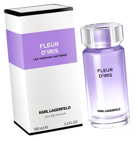 Карл Лагерфельд Флер Д Ирис аромат 100 мл женский - Karl Lagerfeld Fleur D Iris с цветком Ириса