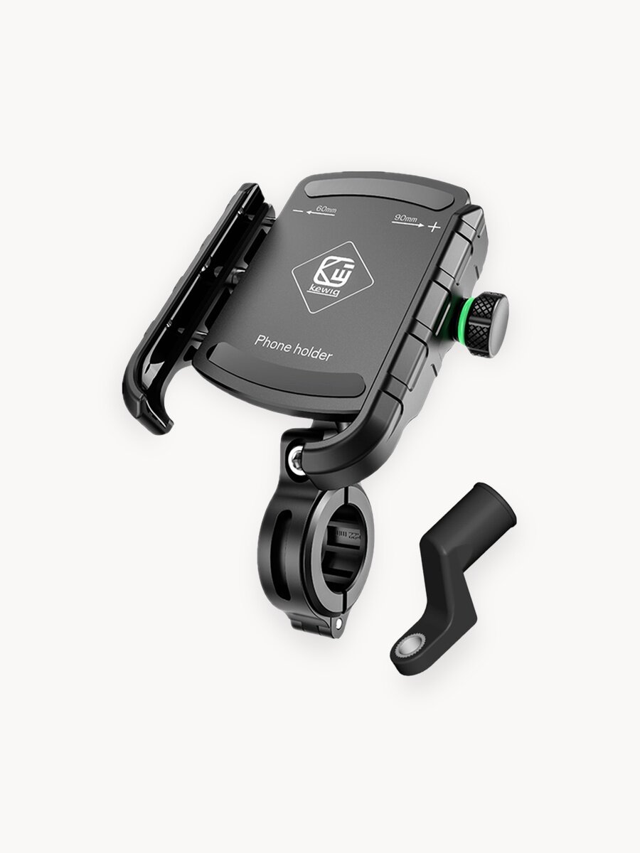 Держатель для телефона Cunamic KWG M8S, для мотоцикла и велосипеда, черный