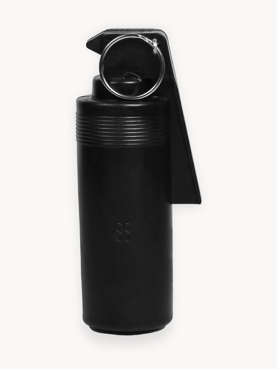 Граната Сима-ленд «Дым», тренировочная, резина, цвет черный, 1 шт