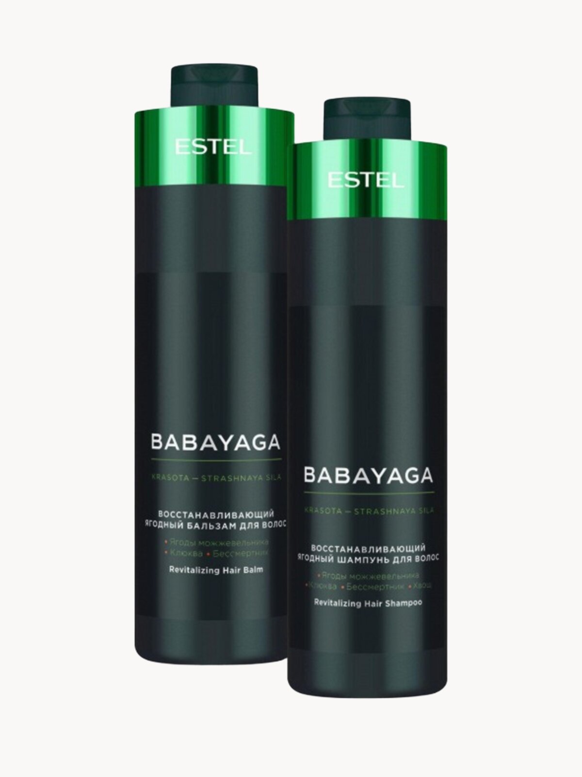 Шампунь для восстановления волос ESTEL PROFESSIONAL Babayaga ягодный 1000 мл - 2 шт