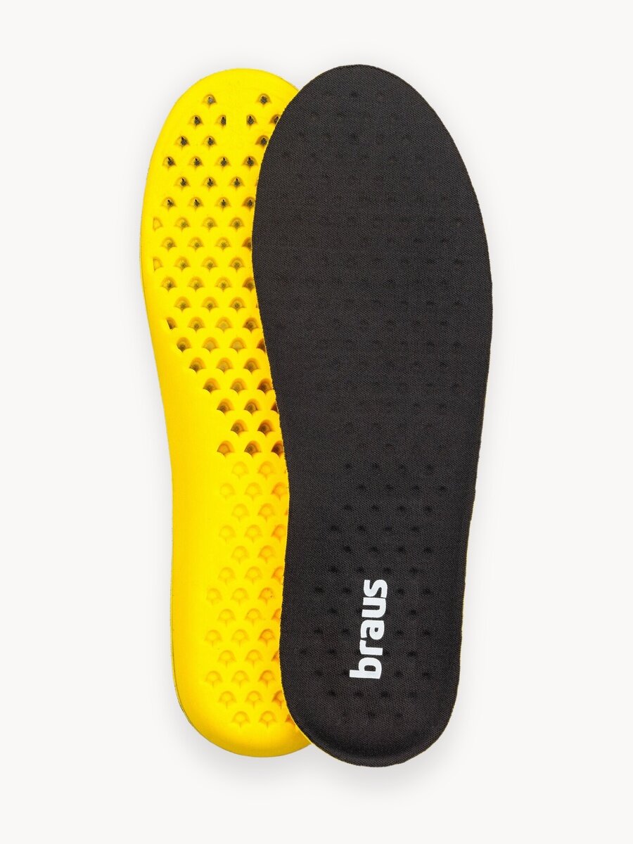 Стельки для обуви кроссовок мужские женские спортивные анатомические с EVA-пеной BRAUS SUNSTEP р.35-39