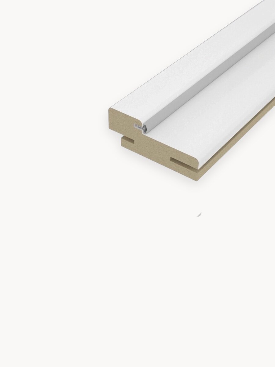 Дверная коробка телескопическая Леском 70*32*2070 четв. 42 мм (3 шт) с уп, белый софт