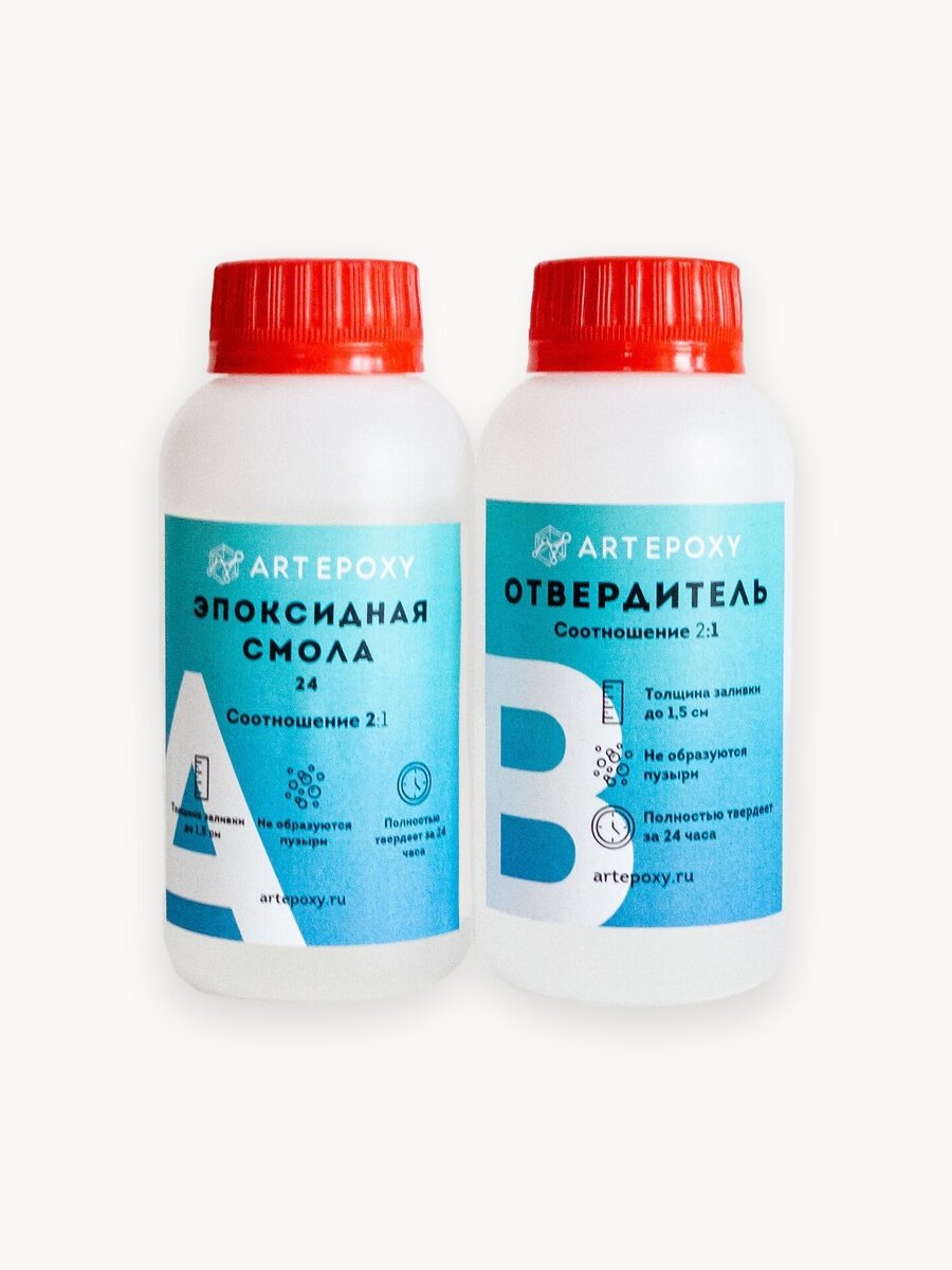 Эпоксидная смола для творчества прозрачная (ювелирная, быстросохнущая) 150гр, ArtEpoxy