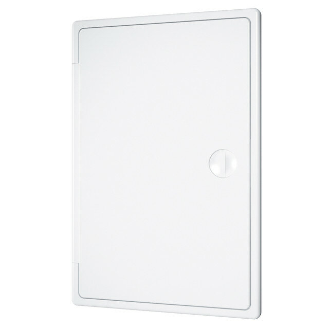 Ревизионный накладной ABS лючок 15x15 см с ручной задвижкой для сантехники, вентиляции и канализации