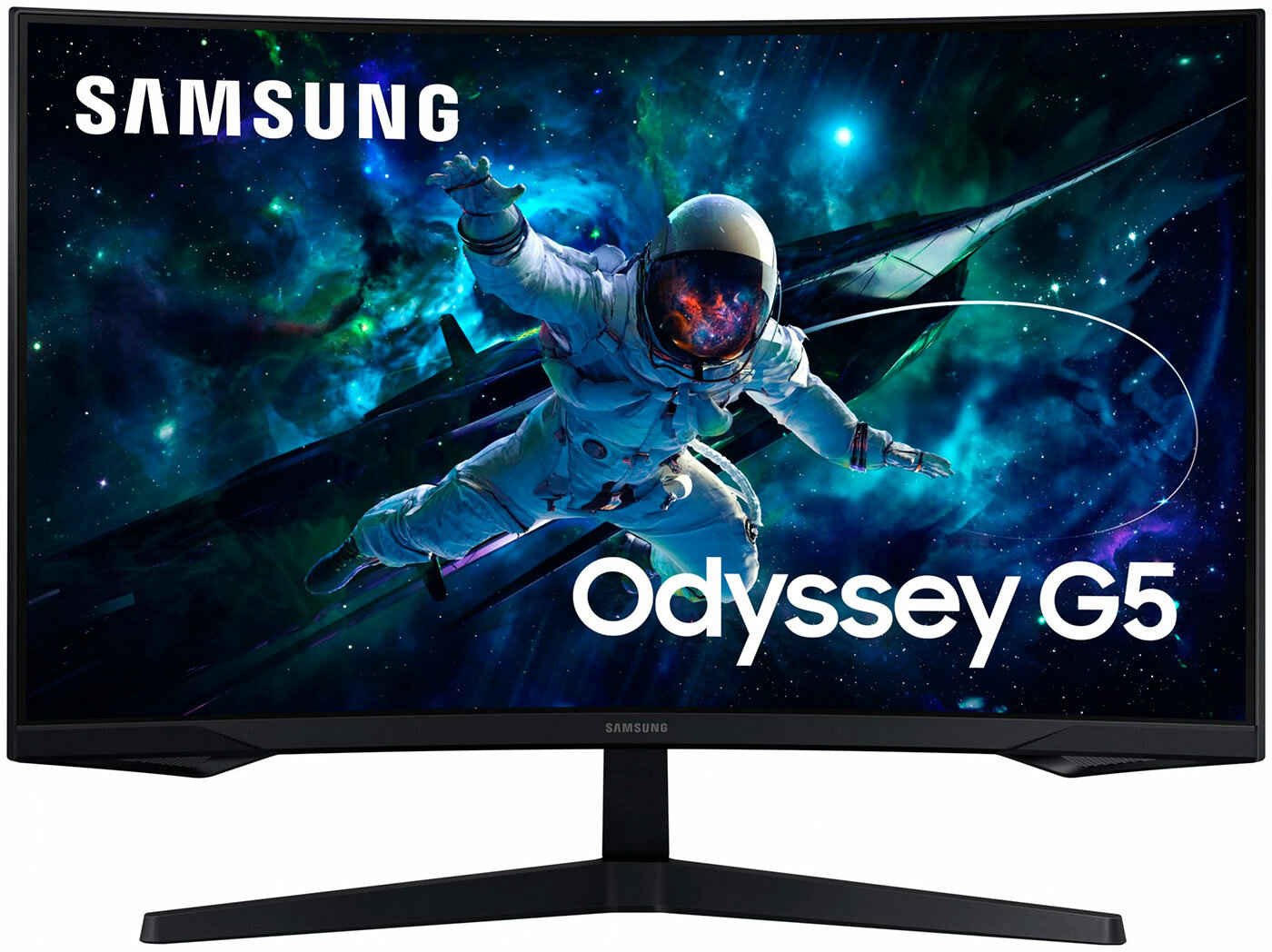 ЖК монитор Samsung 32" S32CG550EI, 2560x1440, VA, 165Hz, HDMI+DP, pivot, curved, black