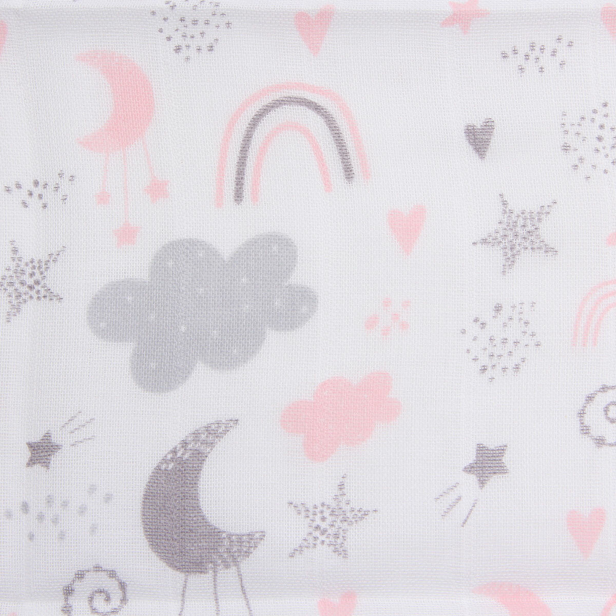 952706 Муслин 50*50см набивной, арт 704, 'Тейково', рисунок 29196, вид 1, 'Сноведения'