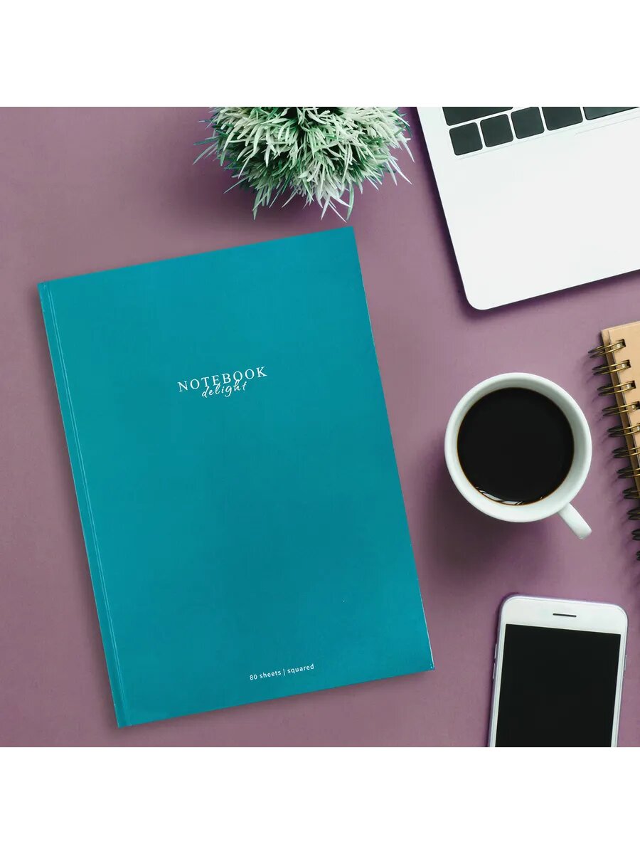 Блокнот для записей А4 80 листов в клетку