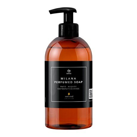 Жидкое мыло Grass Milana "Oud Rood", парфюмированное, дозатор, для рук, 300мл