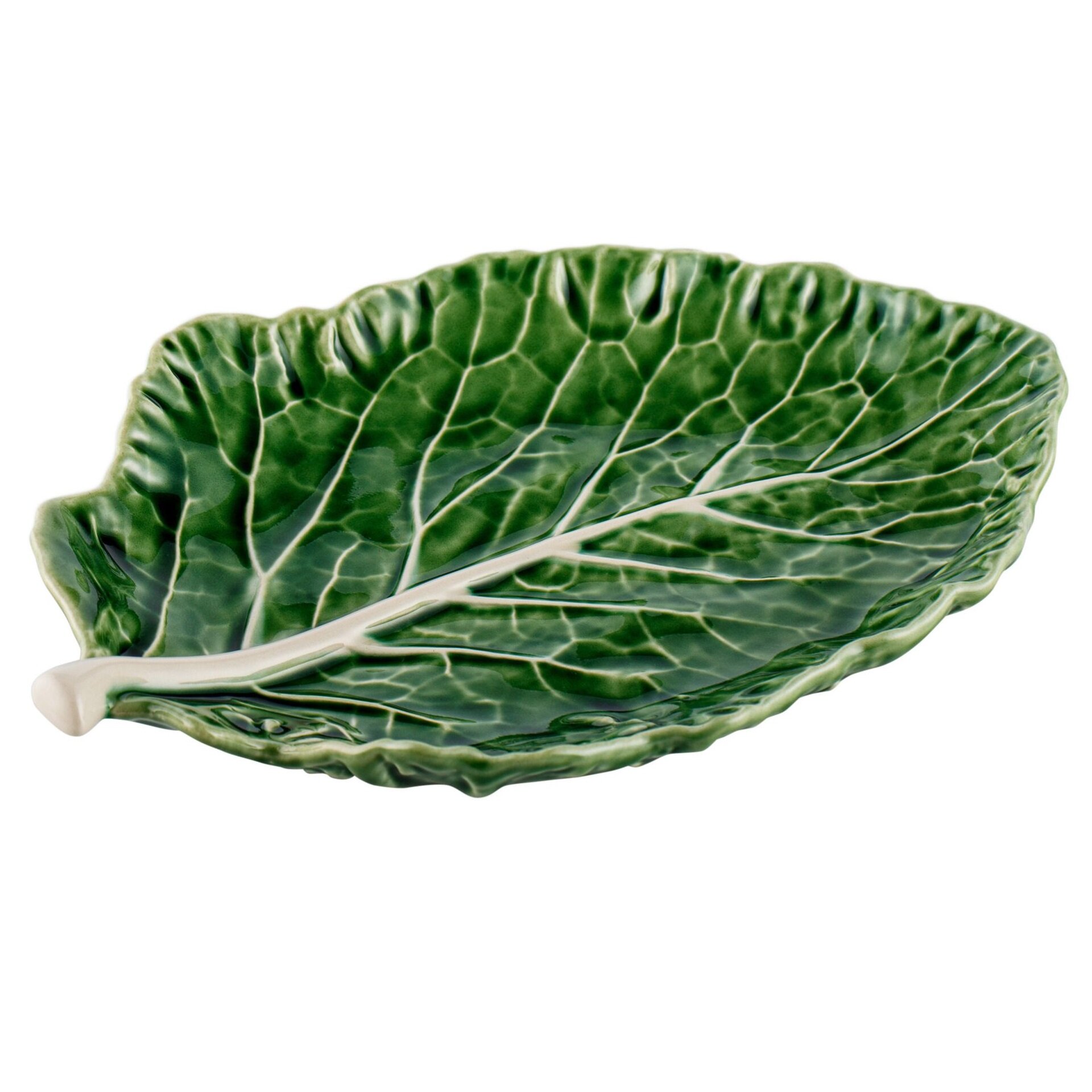 Блюдо для закусок Bordallo Pinheiro Cabbage Large Leaf 65000571