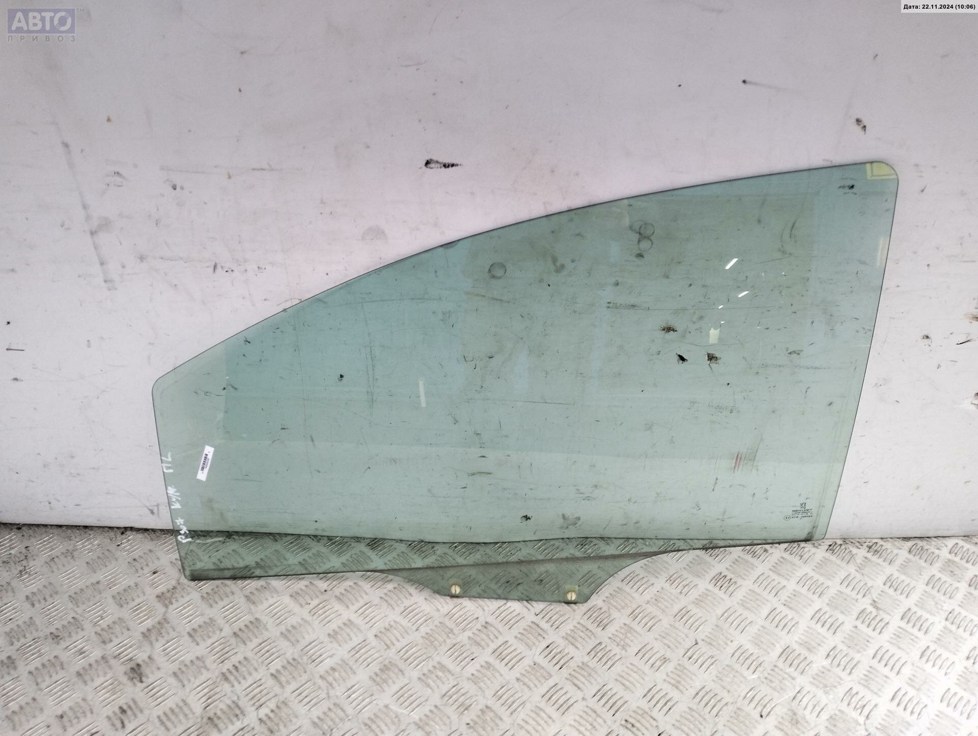 Стекло двери передней левой Peugeot 307
