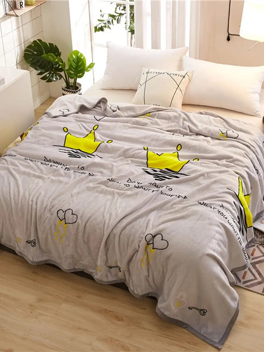 Плед Flamenco 150x200 покрывало на кровать 1,5 спальное