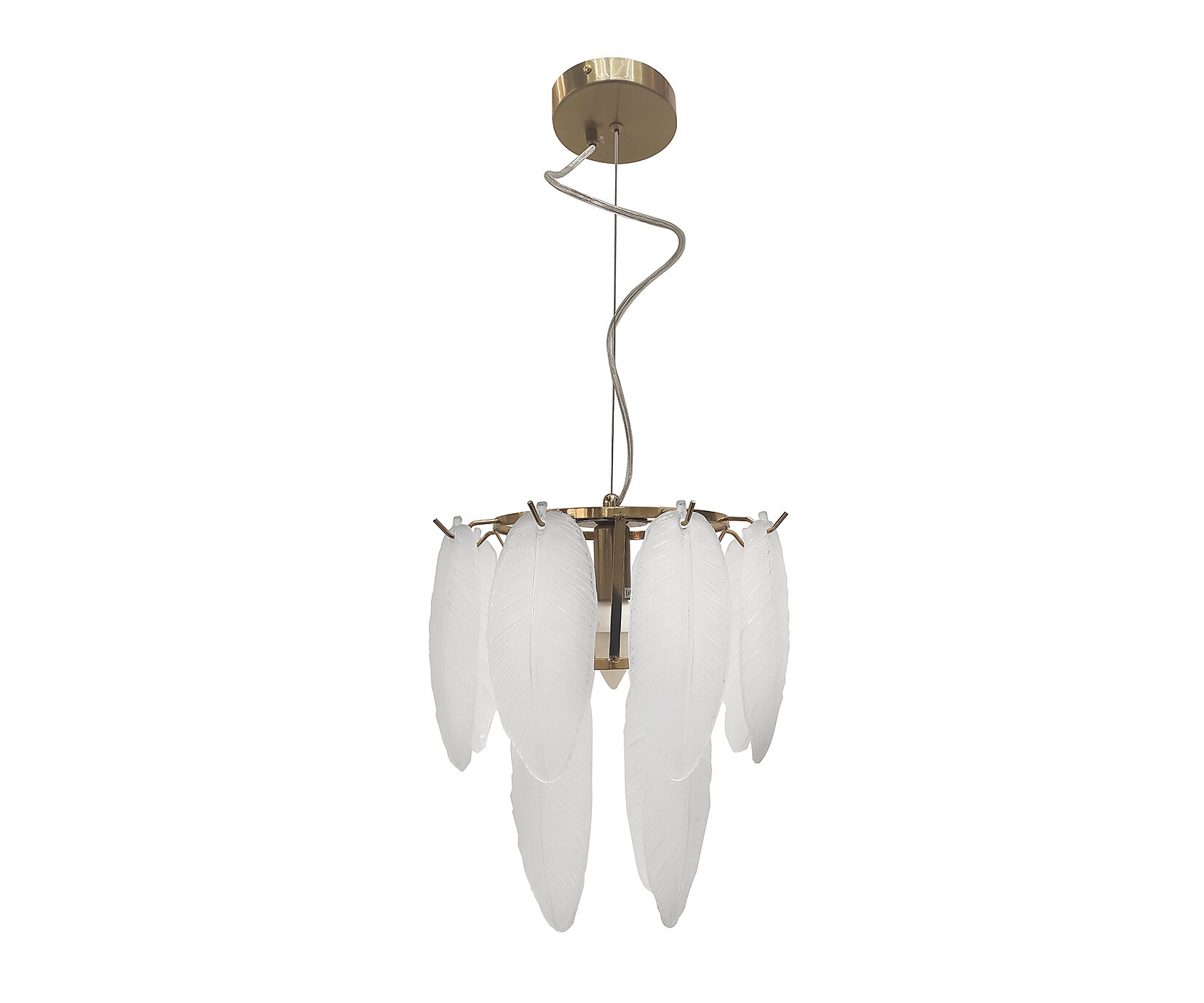 Светильник подвесной KINK Light Джана 07680-28,36, E14, 40Вт, кол-во ламп:1шт, Латунь