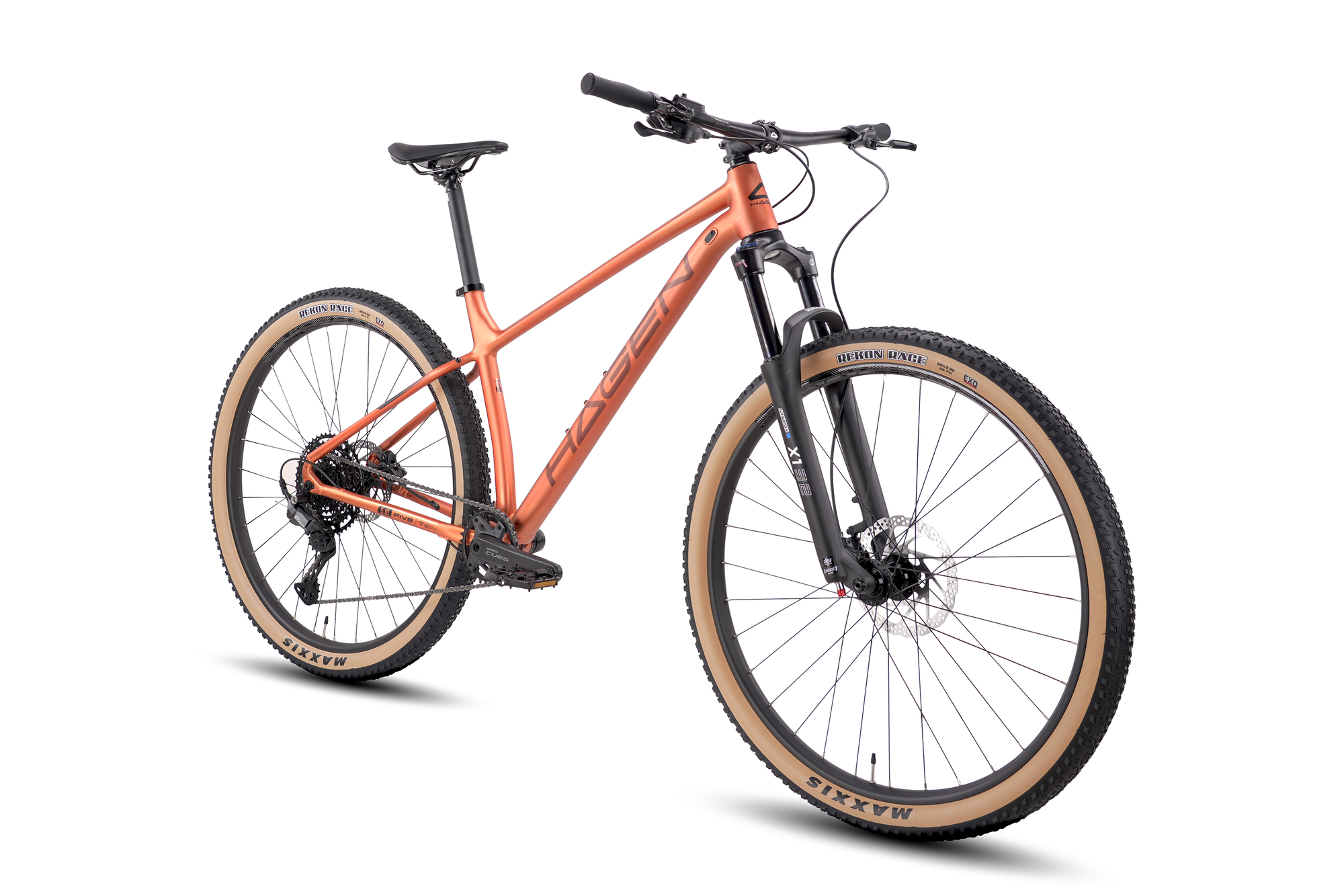 Велосипед HAGEN 5.10 29 2025 (требует финальной сборки), Цвет медный матовый, Размер 20"