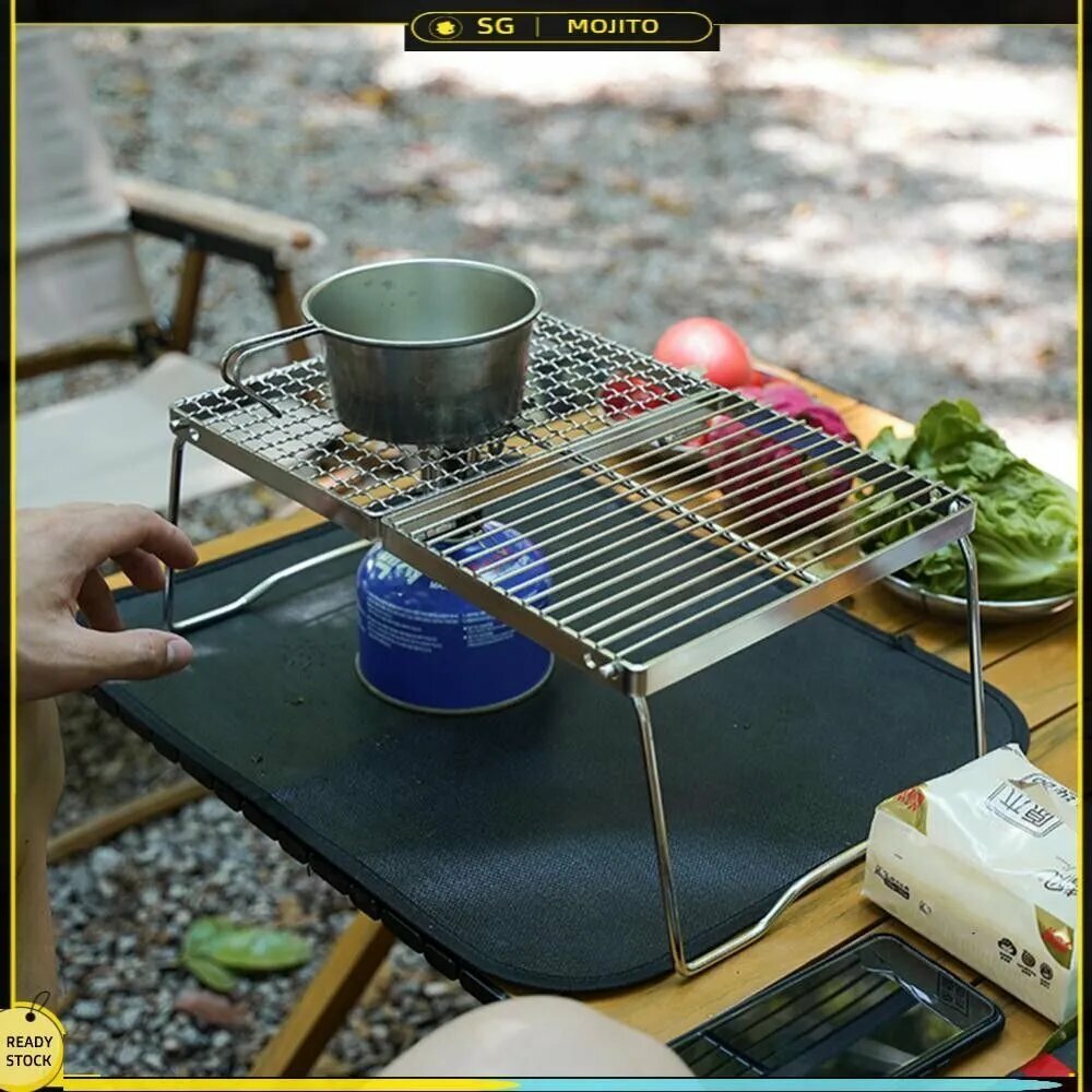 Мангал Разборный 35 см х 24 см, Складной, оснащенный сумкой для хранения