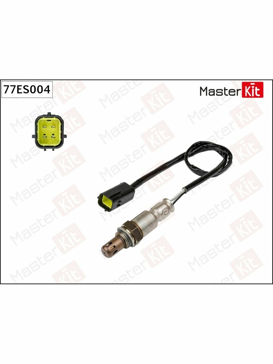 Датчик кислорода (лямбда-зонд) MasterKit 77ES004 для а/м CHEVROLET Kalos, FORD Focus, OPEL Vectra, MAZDA 6