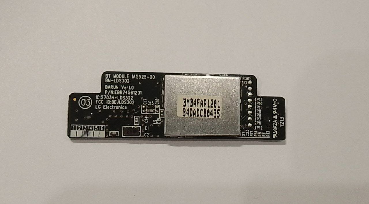Bluetooth-модуль (LA5525-01 EBR74561201) телевизора LG (42LM669S-ZC)