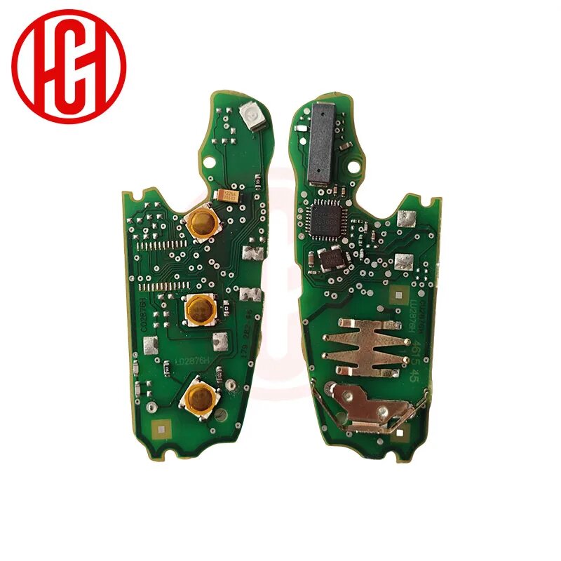 Оригинальный чип, 3 кнопки, чип MQB48, 434 МГц, откидной пульт дистанционного управления, брелок Megamos MQB48, чип 8V0 837 220 для A-udi A3 S3 2012-2015 OEM Chip PCB