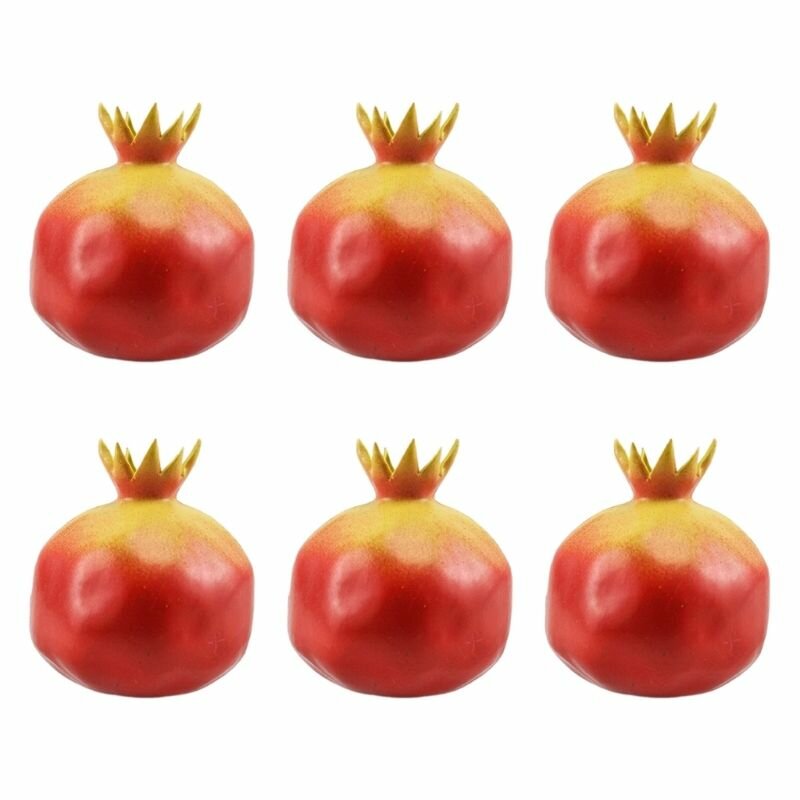 Искусственные фрукты для декора, - Гранат