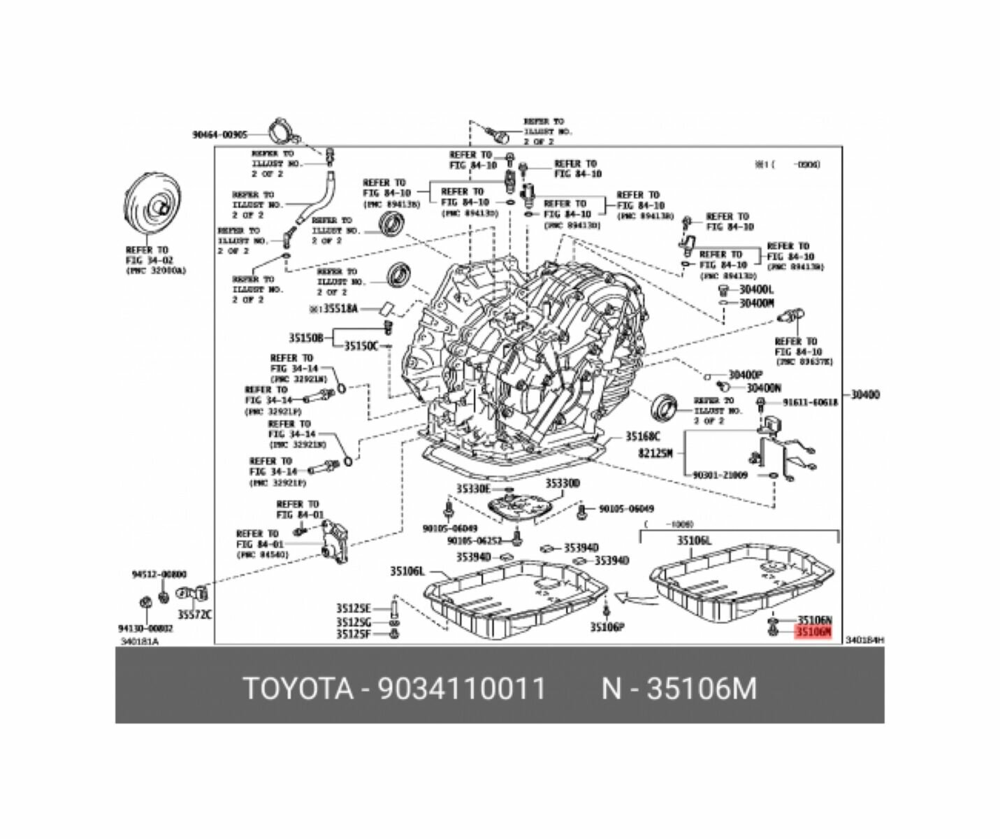 Пробка Сливная [Org](Toyota 9034110011)