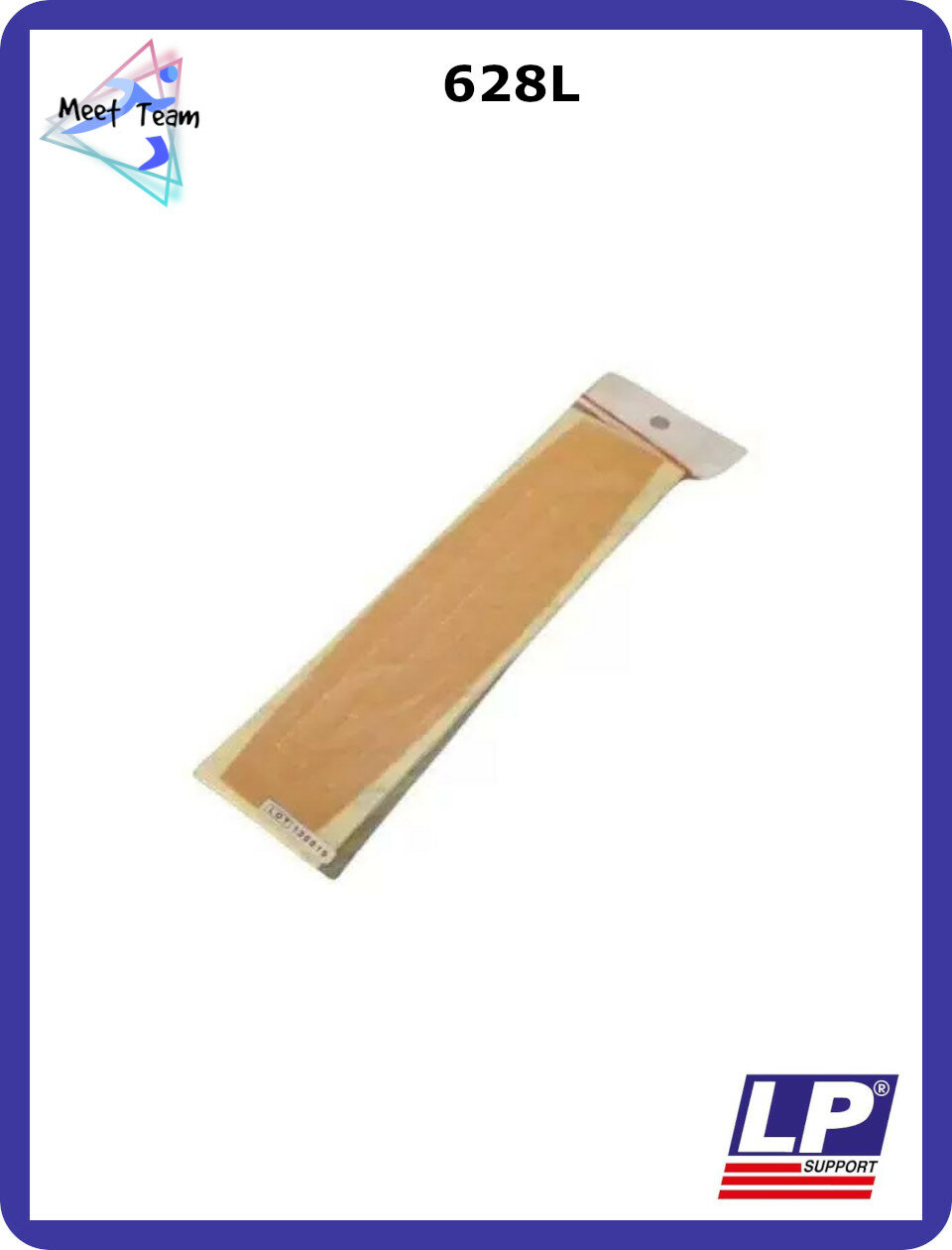 Набор кинезио тейпов MAXTAPING (LP 628L) 22 см 10 шт (бежевый)