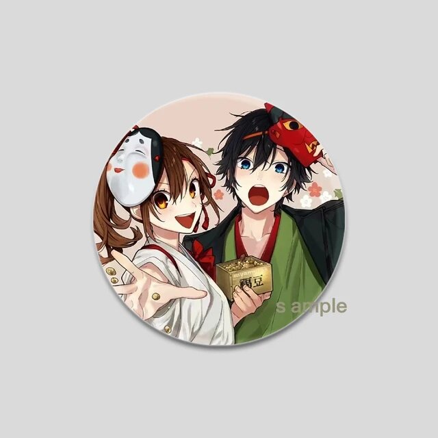 58/44/32 мм аниме CloverWorks, круглые мягкие пуговицы, милая брошь в виде фигуры для рюкзака, украшения одежды, модные подарки