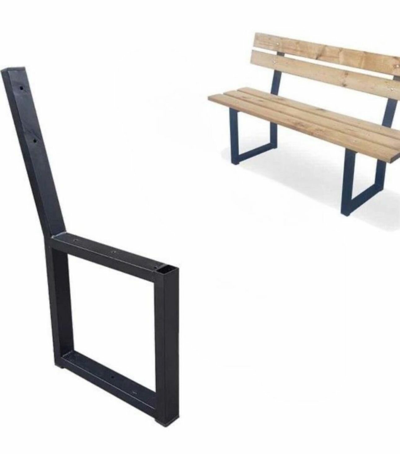 Каркас садовой скамьи