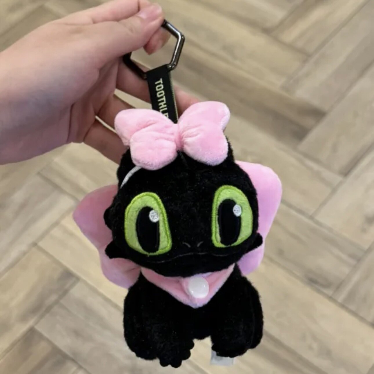 Настоящая игрушка-брелок "Как приручить дракона" милый питомец Беззубик, подвеска для сумки, подарок для девочек