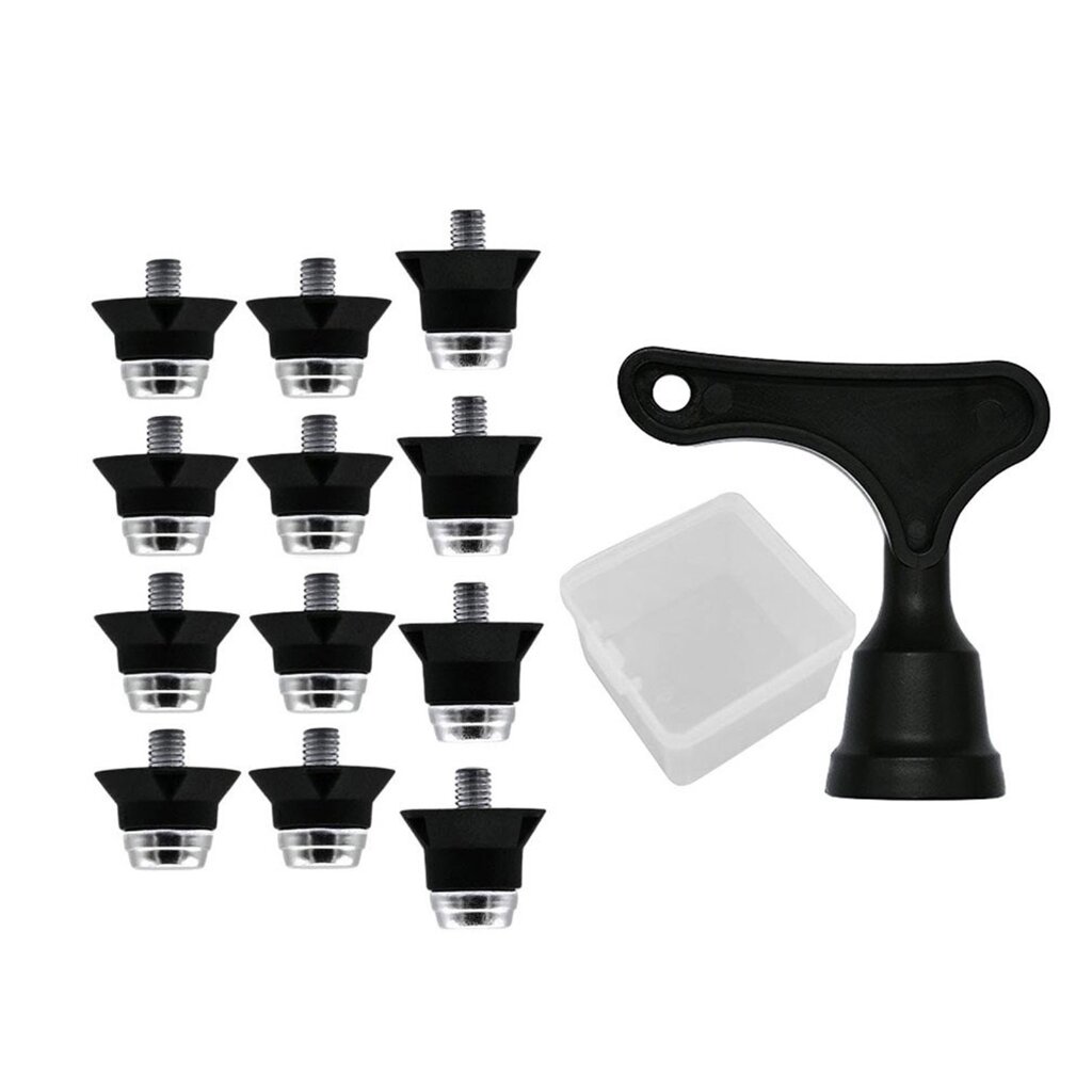 12 шт. футбольные шипы, гвозди, винтовые шипы, футбольные шпильки, сменные футбольные бутсы