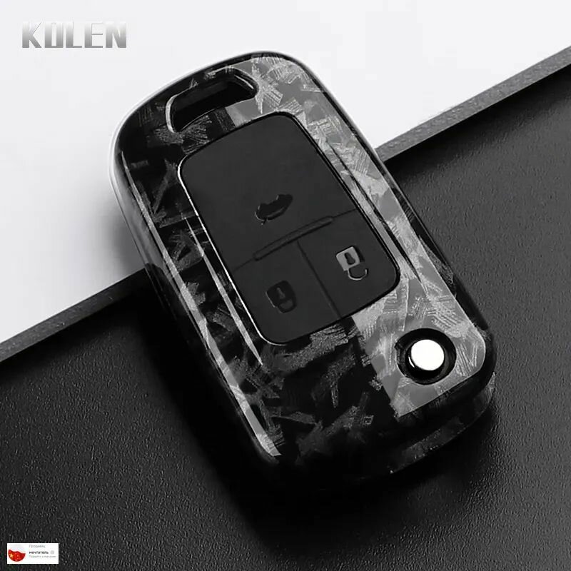 Чехол для автомобильного ключа из АБС для Шевроле Chevrolet Cruze Aveo Camaro Epica Lova Sail Spark Opel Astra Corsa,3 кнопки, ZH