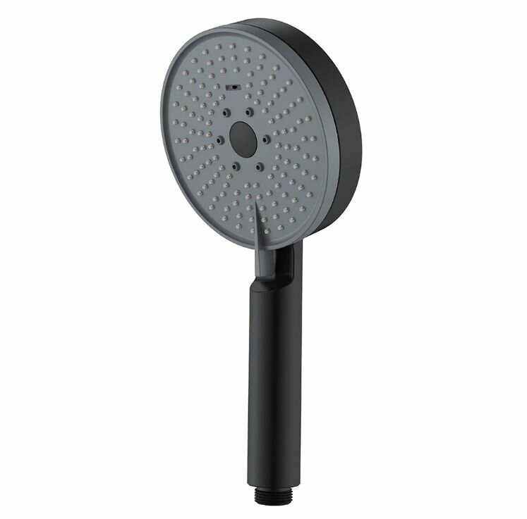 Лейка для душа Esko d12 см 3 режима черная