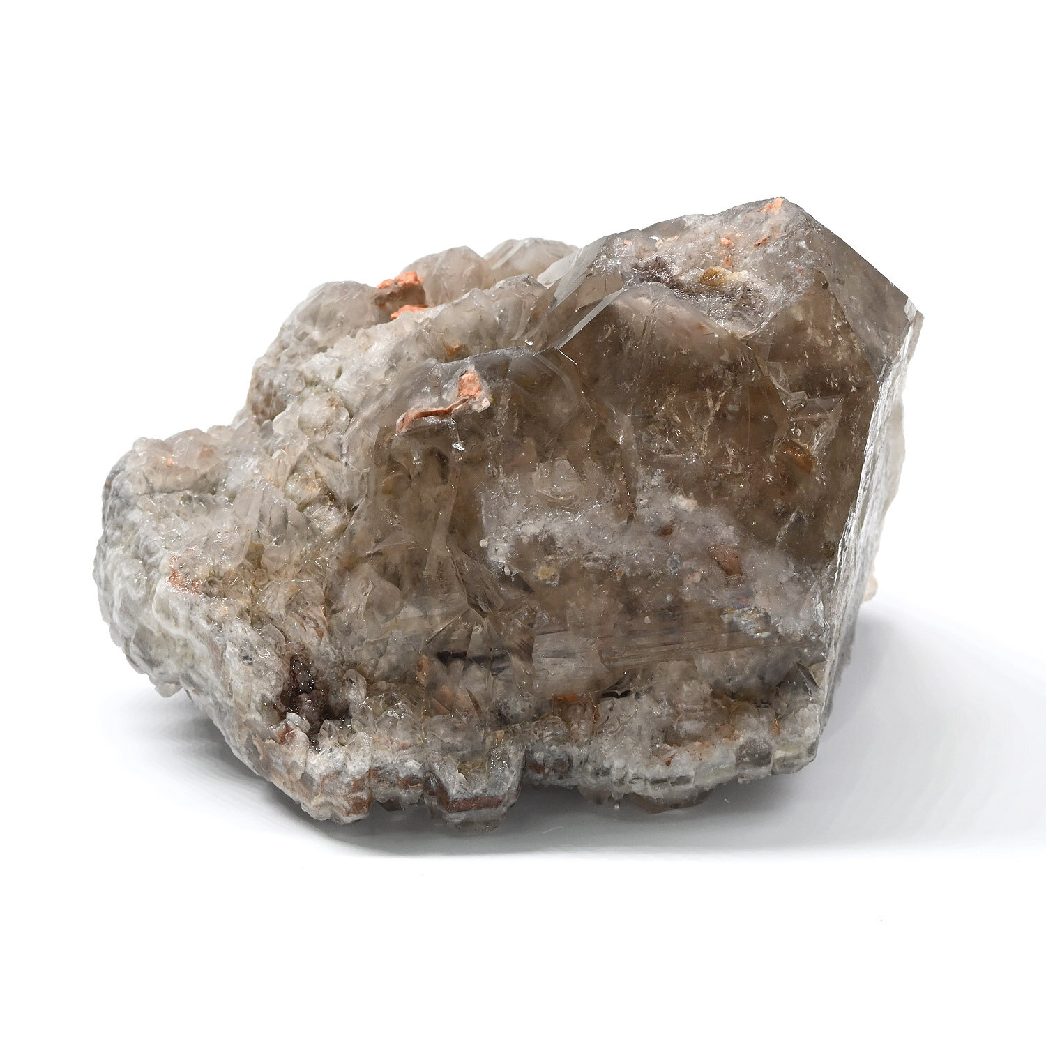 Кристаллы раухтопаза (дымчатого кварца) 86*57*60мм, 339г. .