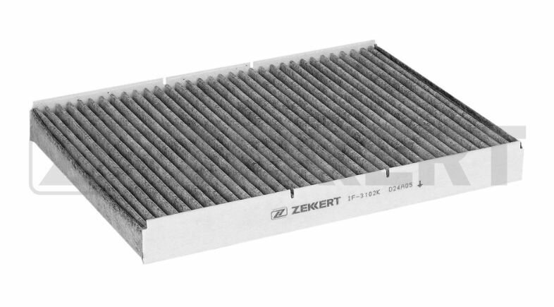 Фильтр салонный, угольный. Zekkert. Audi A3 Skoda Octavia VW Polo III Golf IV Bora.