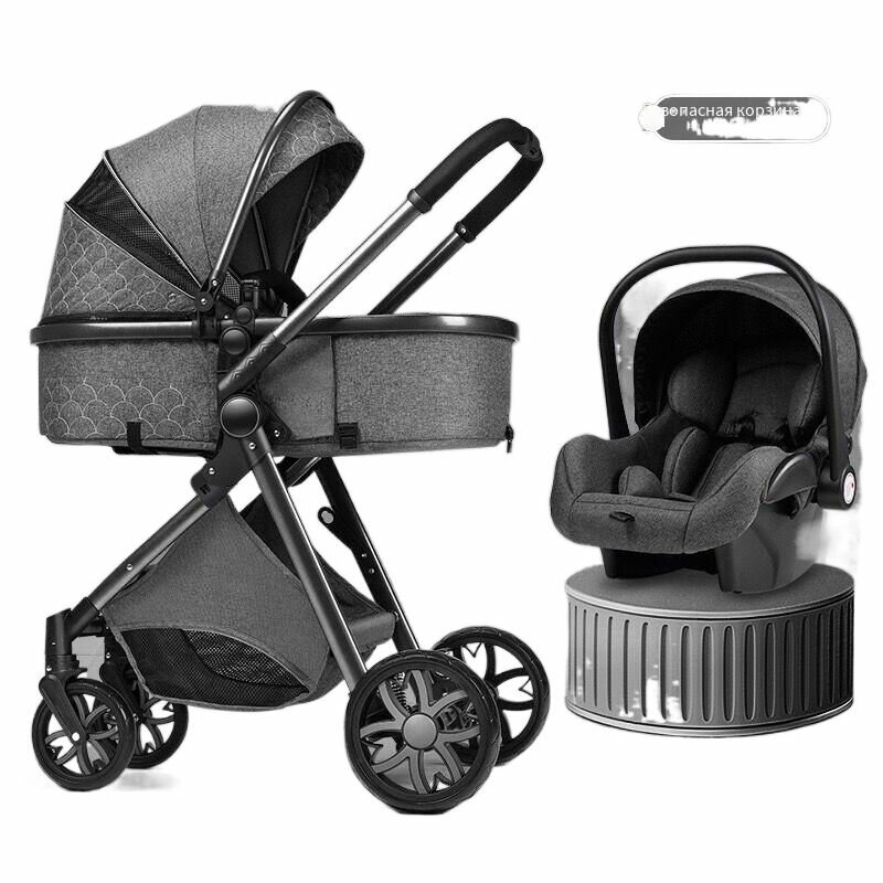 Коляска для новорожденных Легкий, амортизирующий Высота:60cm 82cm 104cm