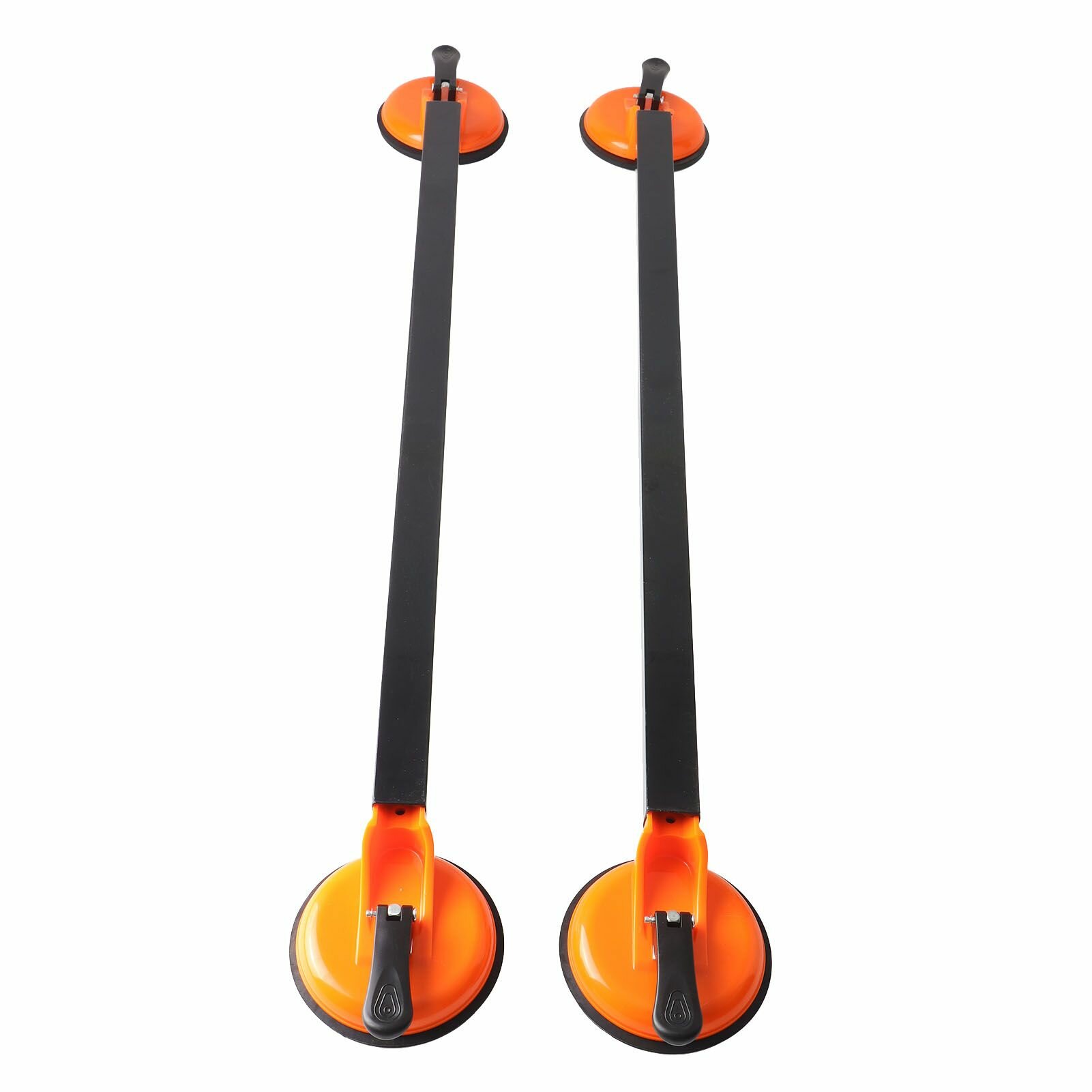 2 шт. Поперечины для крыши автомобиля 36,22 дюймов, стальные трубы, с креплением на присосках