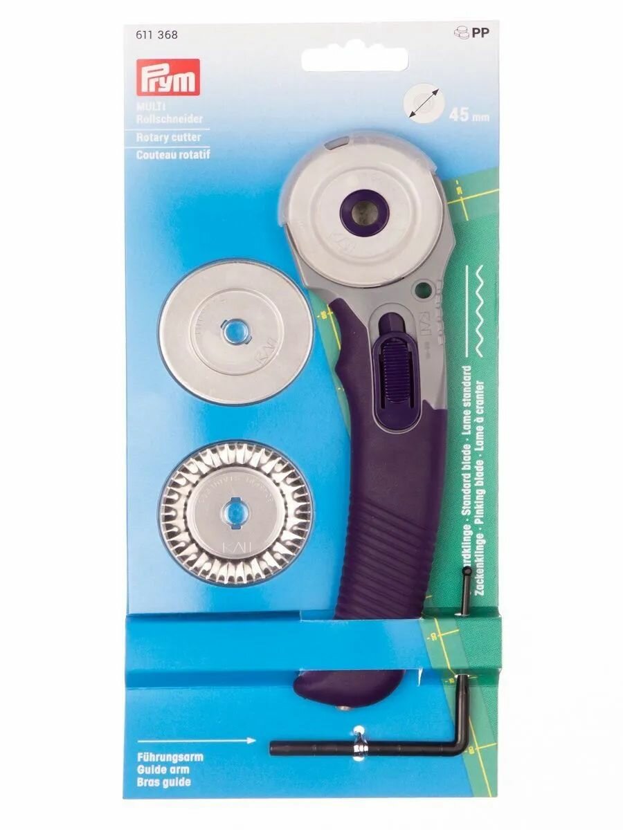 Нож дисковый для кроя Multi (c 2-мя дополнительными лезвиями), 45 мм