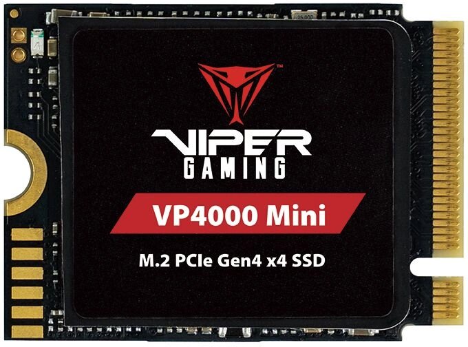 Накопитель SSD Patriot PCIe 4.0 x4 500GB VP4000M500GM23 VP4000 Mini M.2 2230