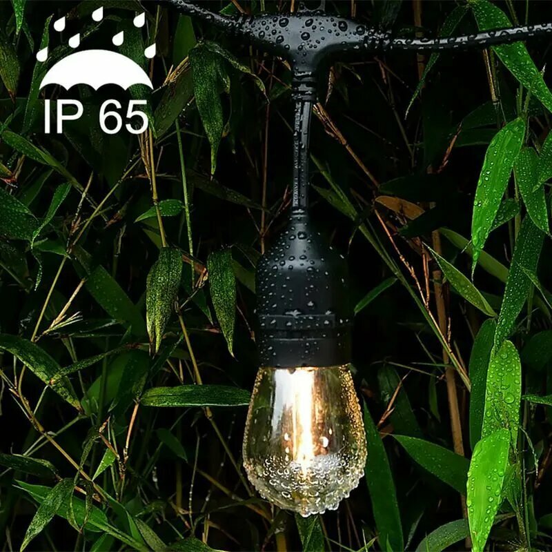 Электрогирлянда уличная Белт-лайт Нет в комплекте 10 ламп, 10 м, питание От сети 220В, 1 шт