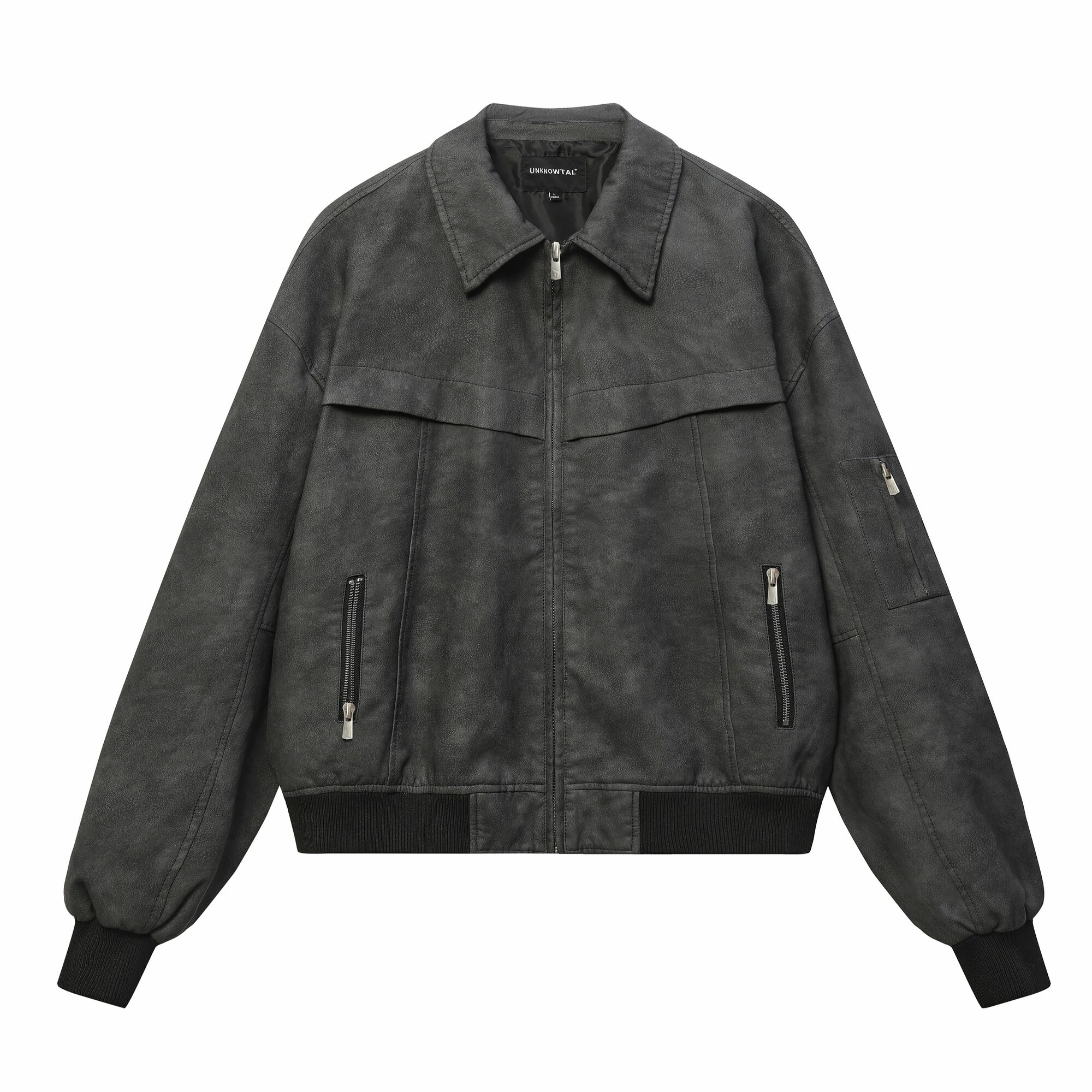 Куртка кожаная