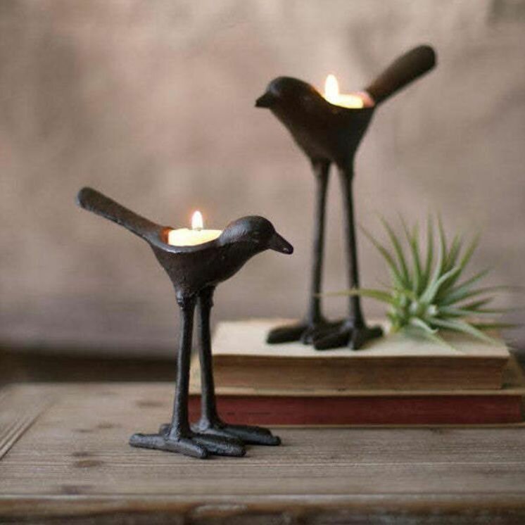 Чугунный подсвечник , 1 штука . декор для дома, сувенир, в подарок
