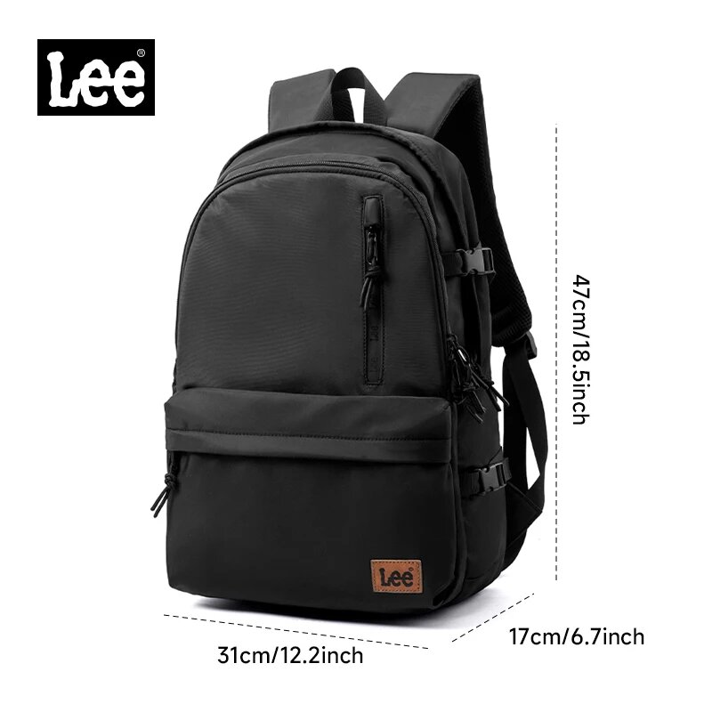 LEE черный рюкзак 15.6" для ноутбука, 47x31x17 см