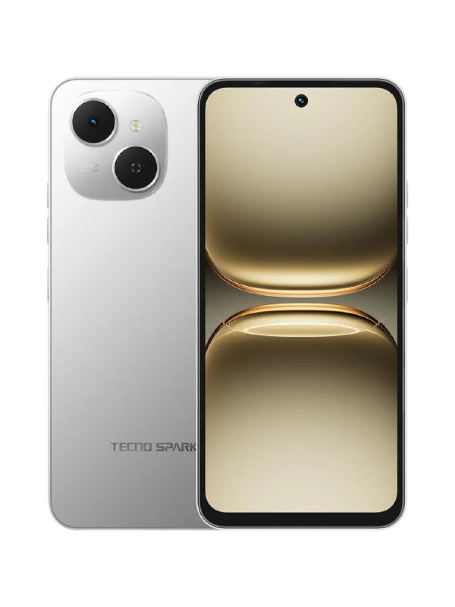 Смартфон Tecno Spark 40C 8/256GB, IPS, 120Гц, 6000мAч, серый
