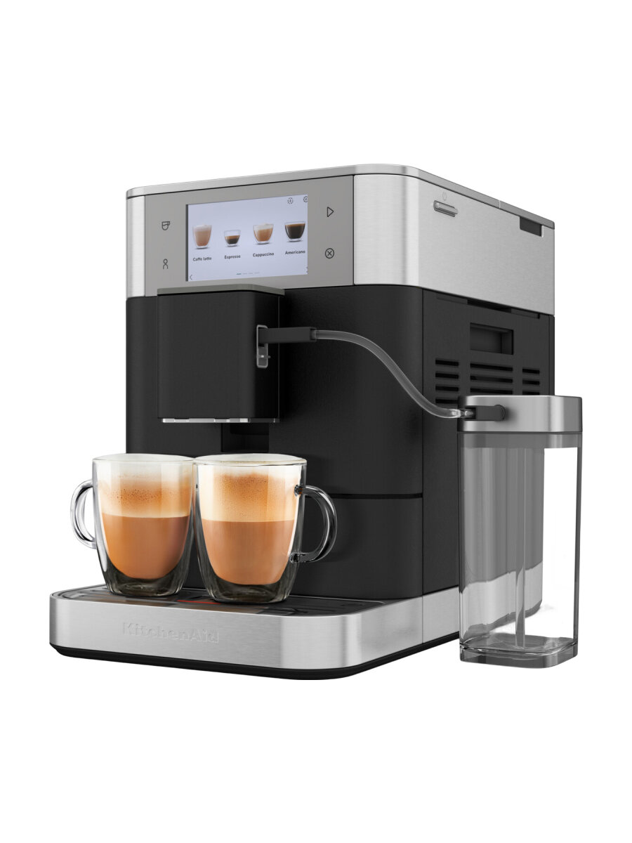 Кофемашина KITCHENAID 5KES8558EBK, чугун