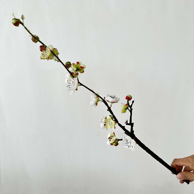 Искусственный декор мимоза для дома и свадебных центровых белый