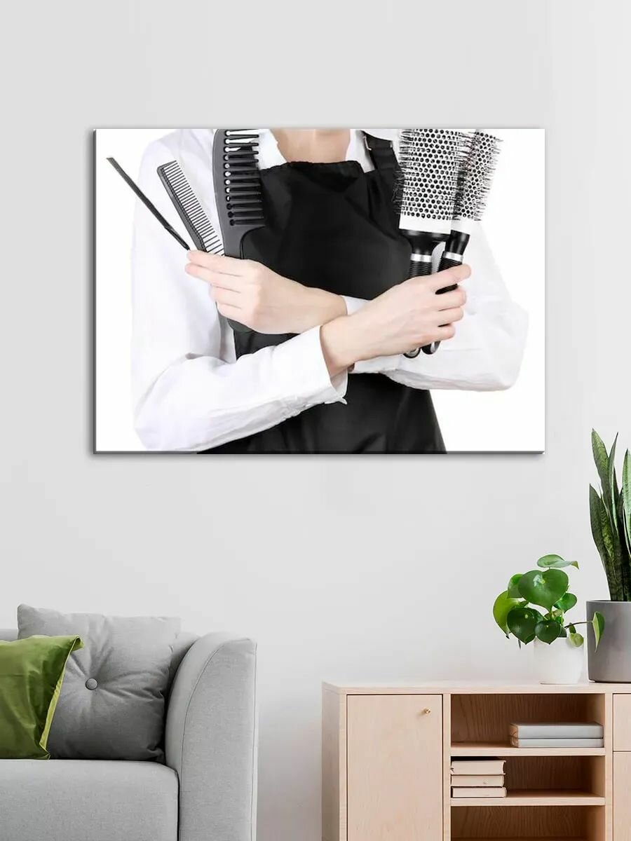 Картина на стену "Услуги салона красоты", 40х30 см