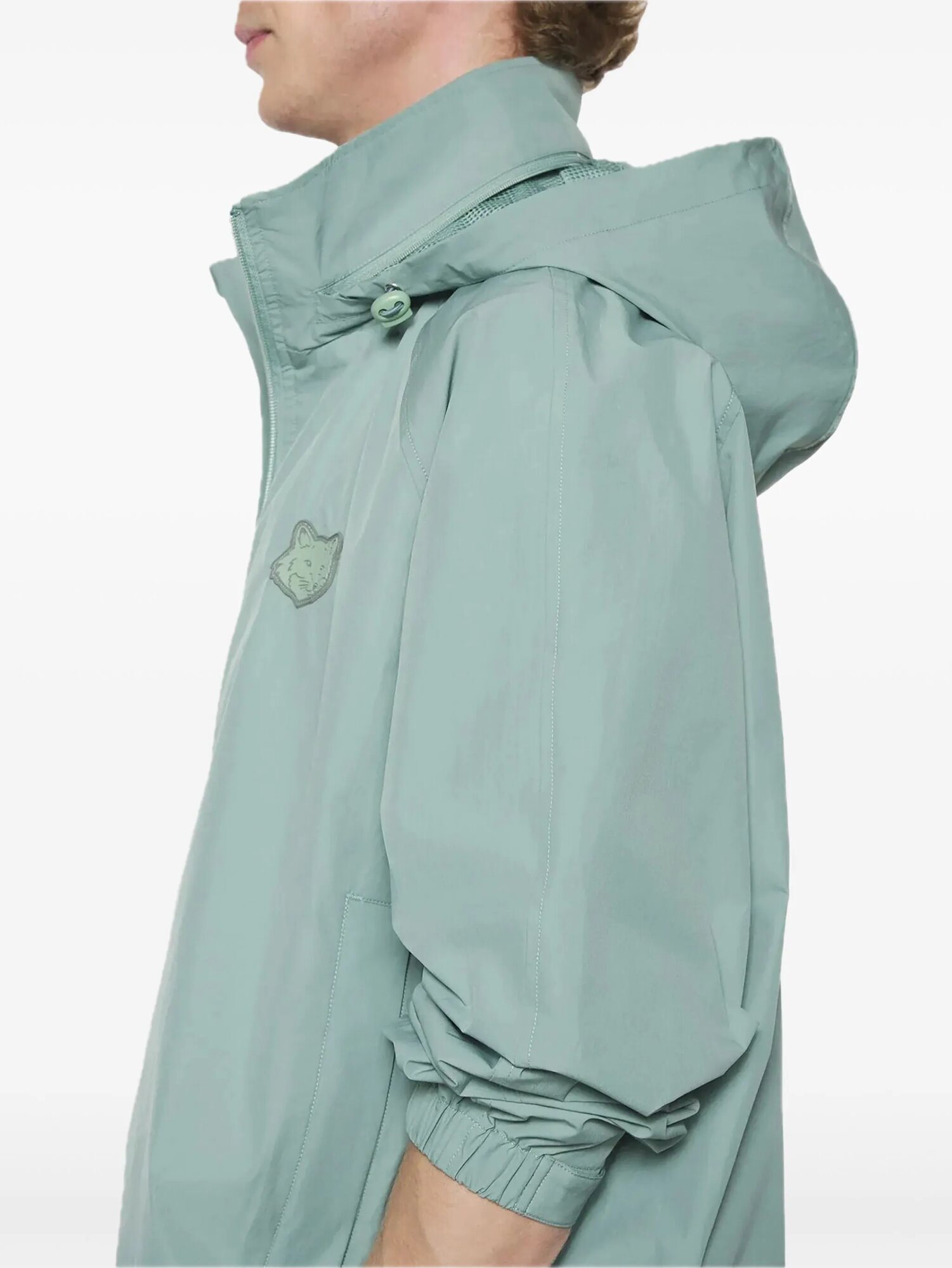 Куртка Maison Kitsune, размер 52, green — фото 1