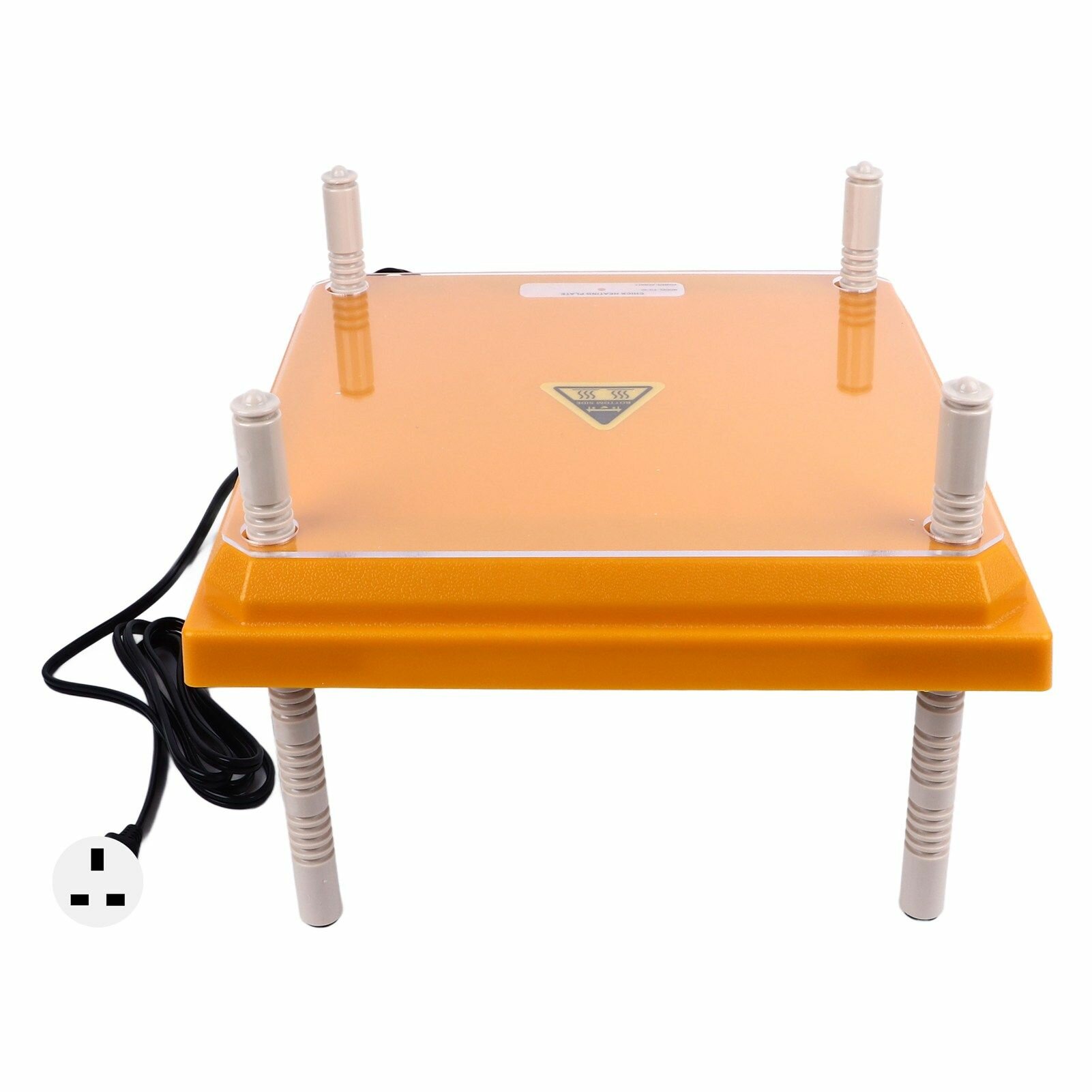 Брудер для цыплят 12.1x12.1in, пылезащита, регулируемый наклон, UK Plug 220V